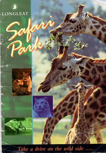 Longleat Safari Park guide or guidebook for 1997.
